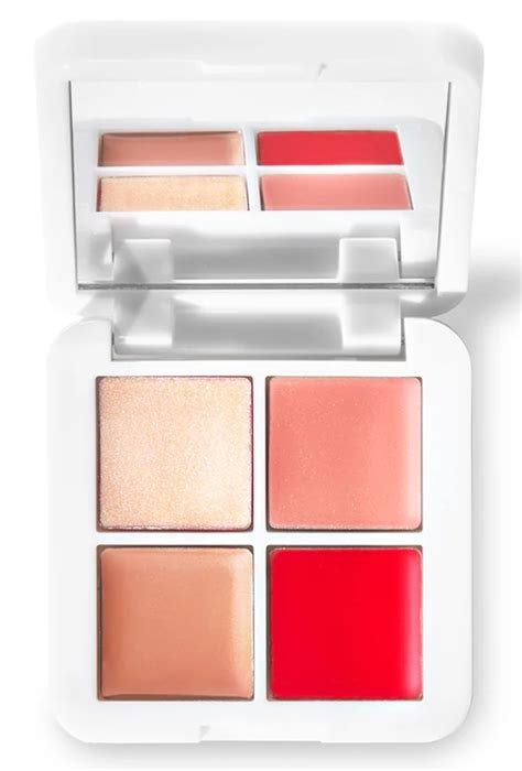 Палетка для макияжа лица RMS Beauty Lip2Cheek Glow Quad Mini | отзывы