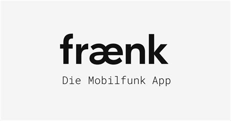 fraenk - Der einfach günstige Handyvertrag