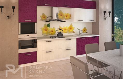 Кухонные фартуки из МДФ — Моdные кухни