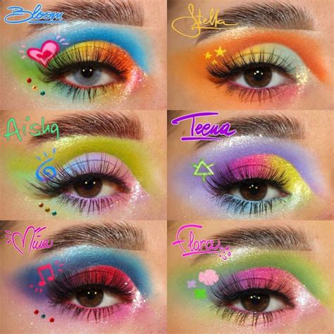 🖤 Девочка С Косметикой 🖤 on Instagram: “Winx club 💗 ⠀ Какой макияж вам ...