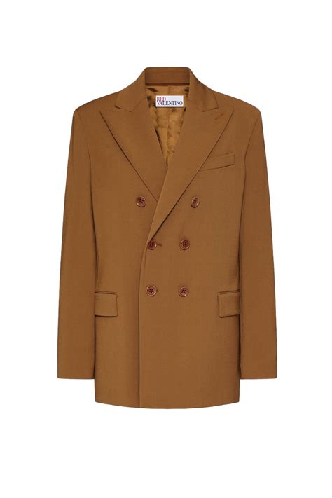 Red Valentino женский пиджак из смесовой шерсти со скидкой 60% ...