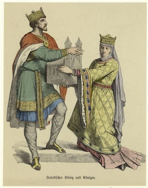 Fränkischer König und Königin. (1913)Written on mount: "1898" "Frankish ...