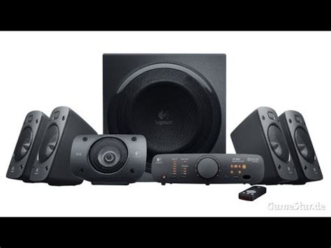 Logitech Z906 Installation - YouTube