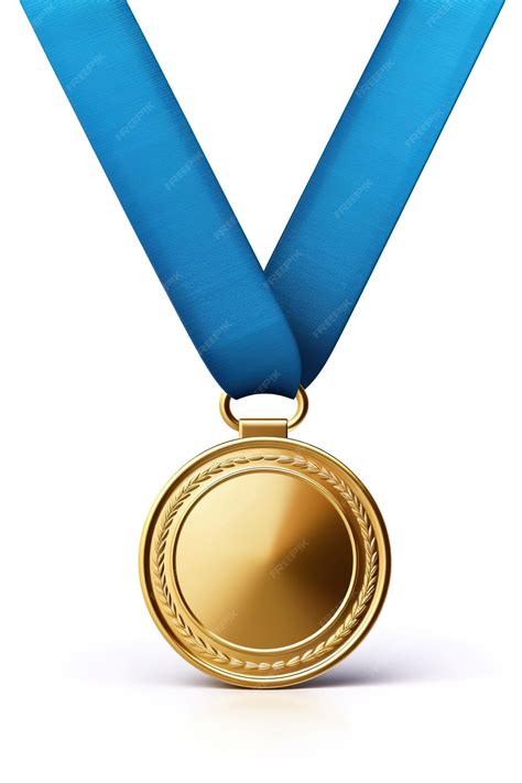 Premium Photo | Golden medal illustration