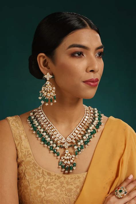 Minaki | Designer Earrings, Bangles, Bracelets | Aza Fashions