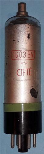 1603BV, Tube 1603BV; Röhre 1603BV ID82283, Vacuum Pentode | Radiomuseum.org