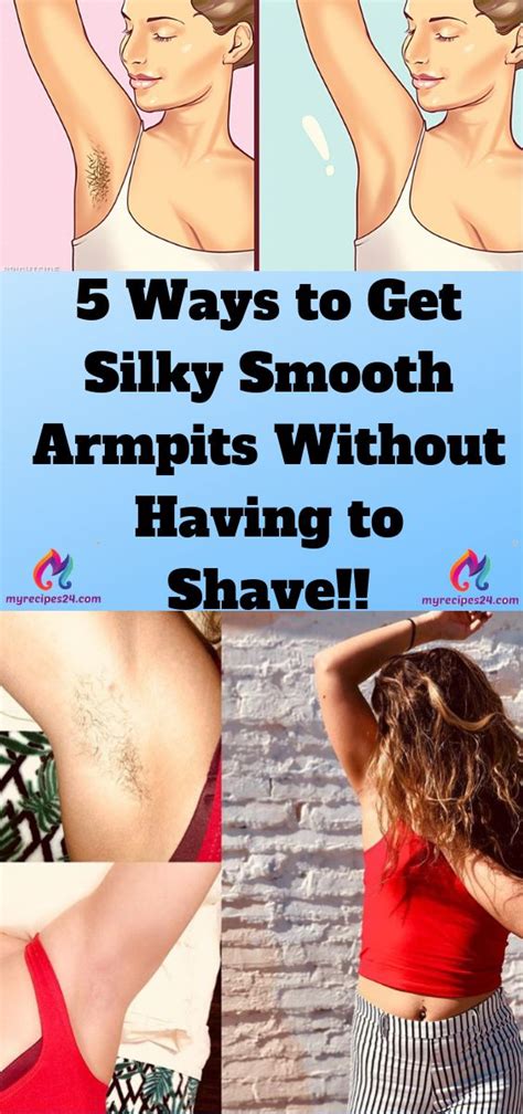 5 Ways to Get Silky Smooth Armpits Without Having to Shave!! | Vriendinnen, Borden, Diëten
