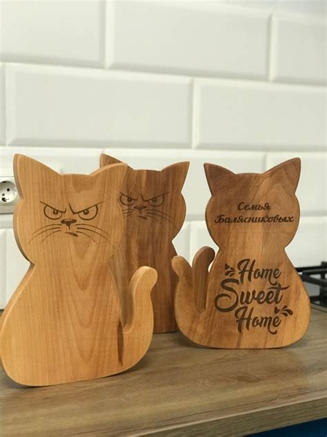 Кошки из дерева своими руками - картинки и фото koshka.top