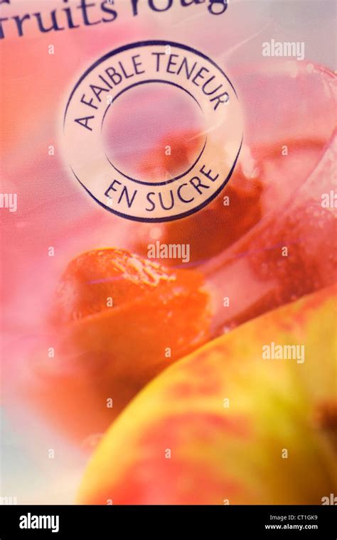 LOW FAT PRODUCT Stock Photo - Alamy