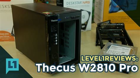 Level1Reviews: Thecus W2810 Pro - YouTube
