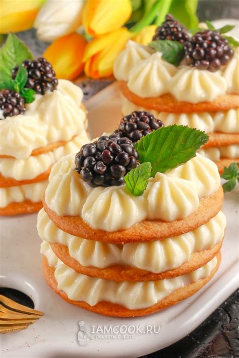 Пирожное «Открытый Медовик» — рецепт с фото | Рецепты еды, Вкусняшки ...