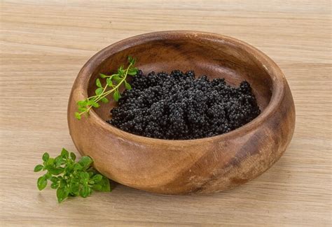 Premium Photo | Black caviar