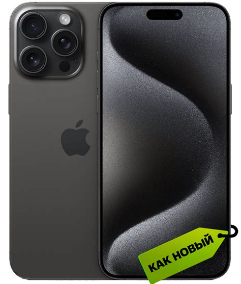 Смартфон Apple iPhone 15 Pro 256Gb Dual sim Черный титан «Как новый ...