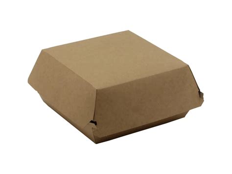 Burger box Brązowy - KRAM SP. Z O.O.