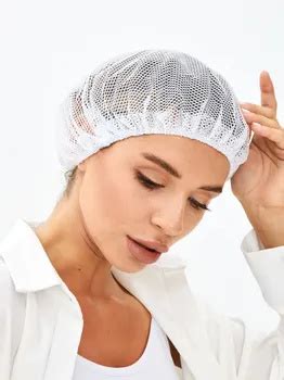 Медицинская шапочка сетка для волос, колпак медицинский купить на OZON ...