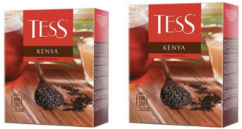 Чай TESS (Тесс) "Kenya" 100 пак.- 2уп - купить с доставкой по выгодным ...