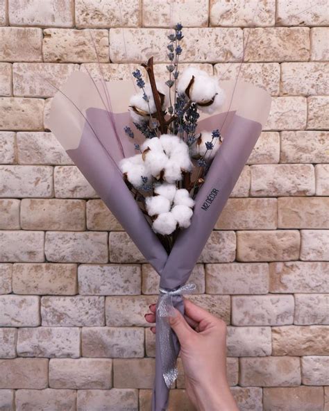 Букет из хлопка и сухоцветов | Instagram photo, Flowers, Photo and video