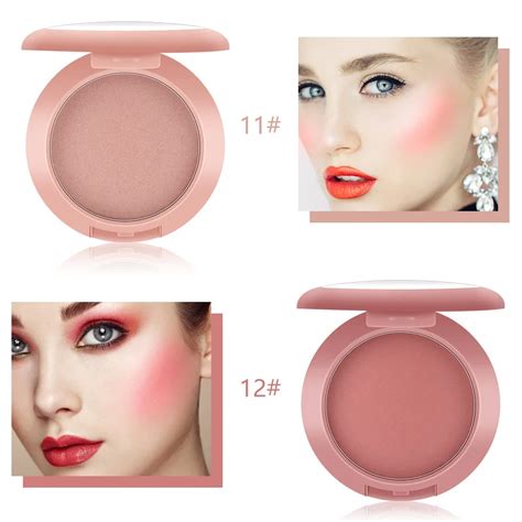 MISS ROSE 12 цветов матовые румяна компактная пудра натуральная ...
