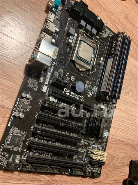 Материнская плата (gigabyte ga-p-85-d3)+ процессор (i5 4690k ...