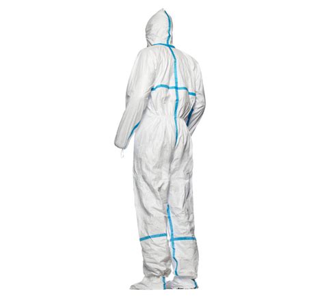 Cleanroom Coverall | DuPont Tyvek 600 plus met geïntegreerde sokken ...