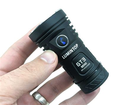 Lumintop GT3 Mini review | 6,500 lumen flashlight with 26350 battery ...