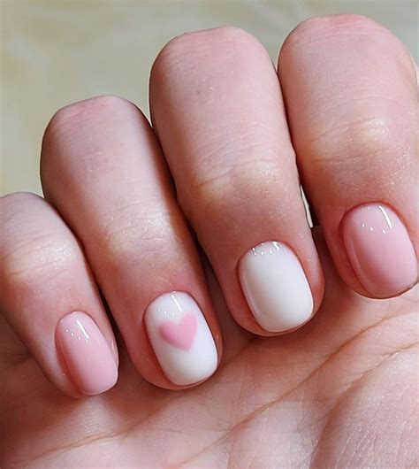 Маникюр на короткие ногти | Blush nails, Swag nails, Fire nails
