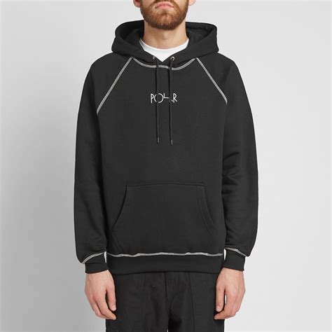 Polar Skate Co. Contrast Default Hoody Black | END. (GB)