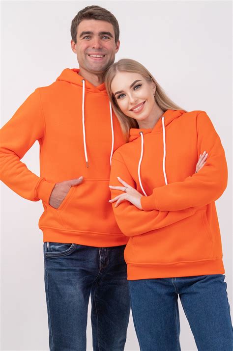 Утепленное худи из футера трехнитки с начесом Happy Fox