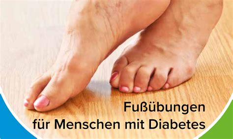 Fussübungen für Menschen mit Diabetes - Broschüre