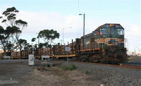 Y118 shunting log wagons - Wongm's Rail Gallery