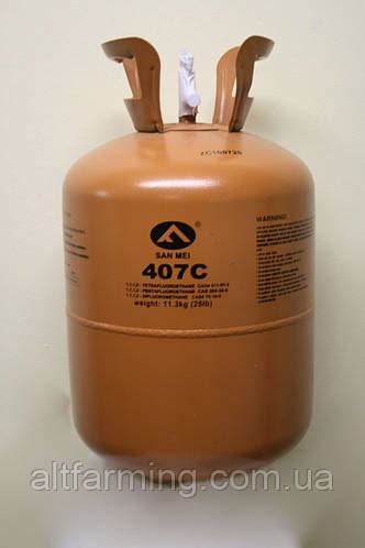 Фреон R407C / Холодоагент R-407C Sanmei , 11,3 кг (ID#1445936417), цена ...