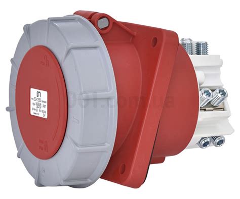 Розетка встраиваемая EEH-12553 IP67 (125A 400V 3P+N+PE) ETI (Словения ...
