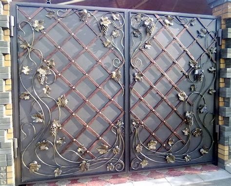 Hand-Forged Iron Gate