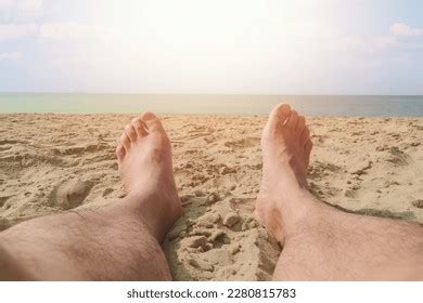 Man Feet On Lounge First Person Stock Photo 2280815783 | Shutterstock