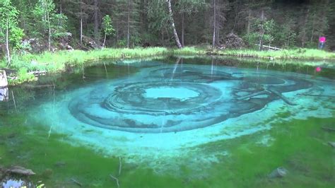 Купание в ледяной воде сказочного озера Алтая - YouTube