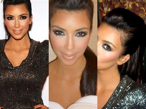 beauty is within: Kim's makeup