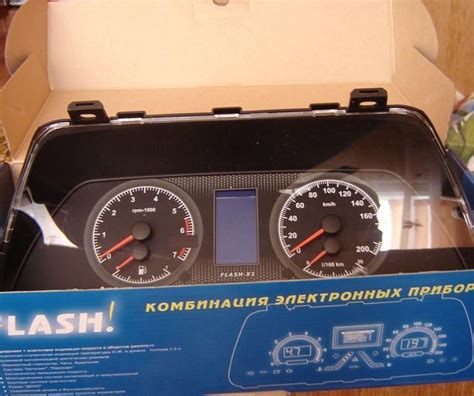 Панель flash: Комбинация приборов "FLASH-X3" для ВАЗ 2110, 2114, 2123 ...