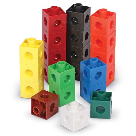 Snap Cubes - Set of 1000 - by Learning Resources LER7586 | Primary ICT