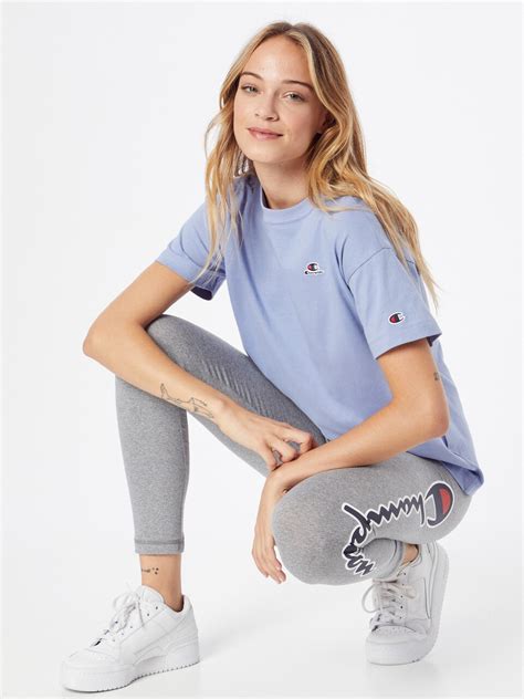 Champion Authentic Athletic Apparel Μπλουζάκι σε Λιλά | ABOUT YOU
