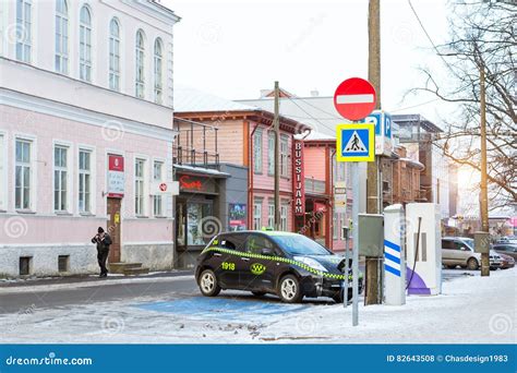 Electric-taxi Charging Battery Editorial Stock Photo - Image of ...
