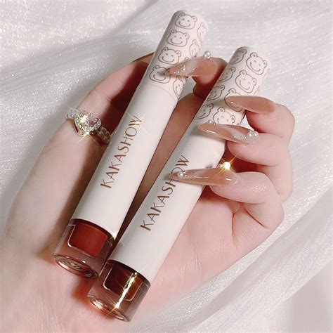 Kakashow matte lipstick, smooth, slim design, genuine (Real photos ...