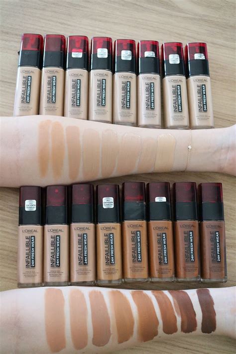 Loreal Infaillible 24h Fresh Wear Kolory - STELLIANA NISTOR