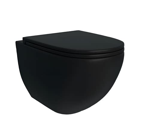 Унитаз подвесной Enio Unico BL EN4105055 безободковый, с микролифтом ...