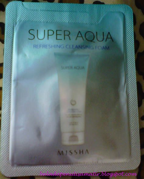 Beauty Talks: Missha Super Aqua Refreshing Cleansing Foam (First ...