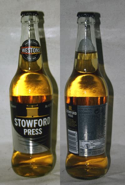 Cider Pages: Westons Stowford Press - Premium Quality Cider