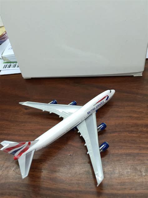 Купить Модель самолета 1:500herpa Боинг 747 Британских Авиалиний модели ...