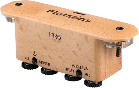 FLATSONS FR6 BT Resonance Pickup Guitarra Soundhole Clip-on ...