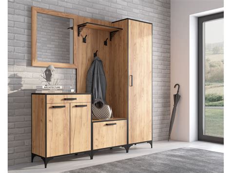 Модульная гостиная loft дуб вотан - 80 фото