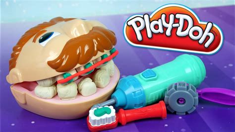 Play Doh Dentysta • Wstawianie i leczenie zębów • Hasbro • Kreatywne ...