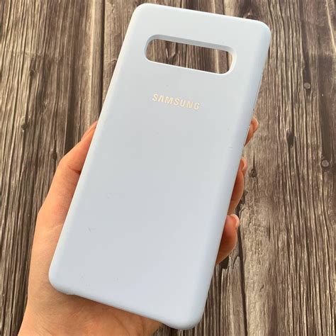 Чохол для Samsung Galaxy S10 Plus Silicone Case з мікрофіброю накладка ...